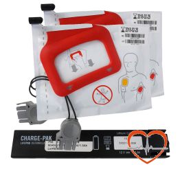 Physio-Control CHARGE-PAK 11403-000001 Accu (1) & Elektroden (2)